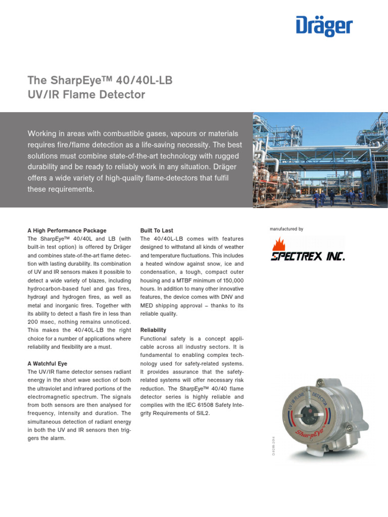 Spectrex 40 40l LB Pi 9045429 en | PDF