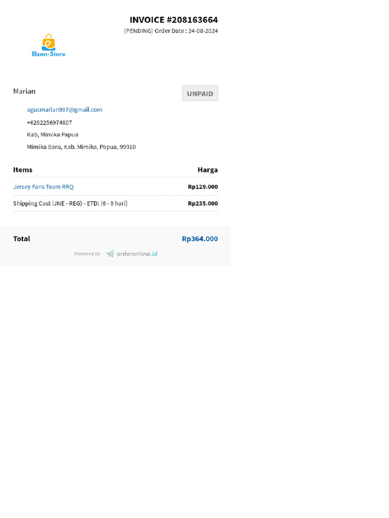 Invoice 208163664 1724509961859 | PDF