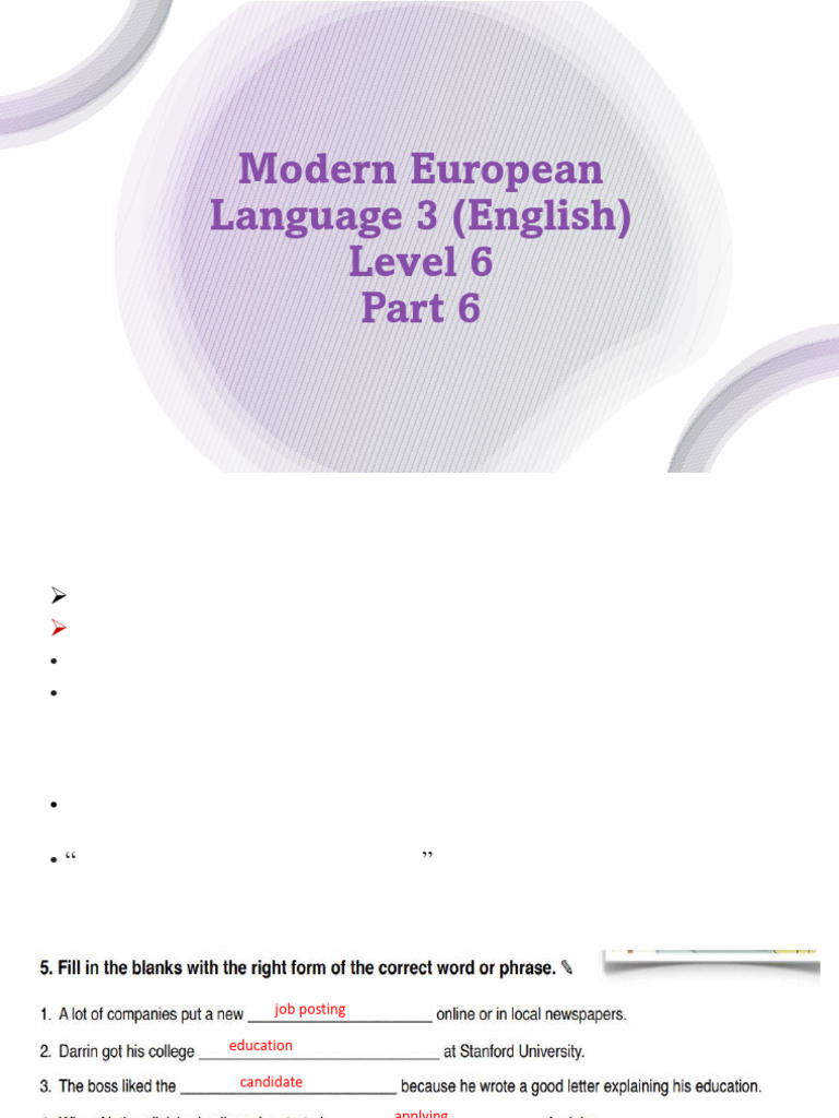 L6. Part 6 2024 | PDF