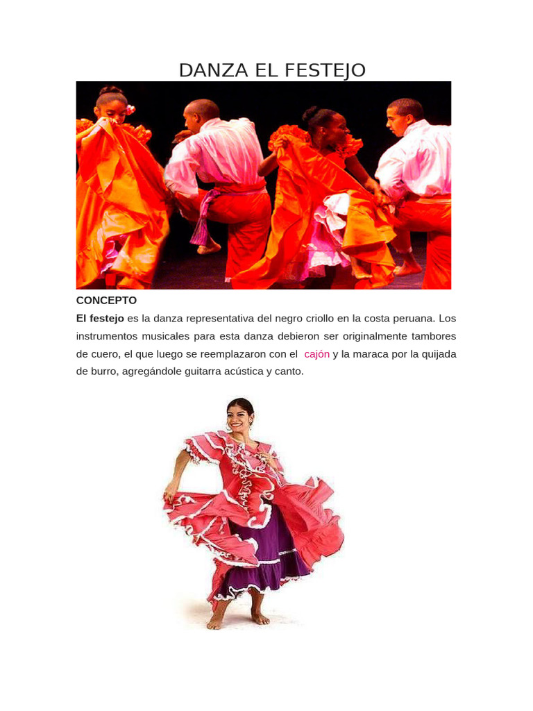 Danza El Festejo | PDF