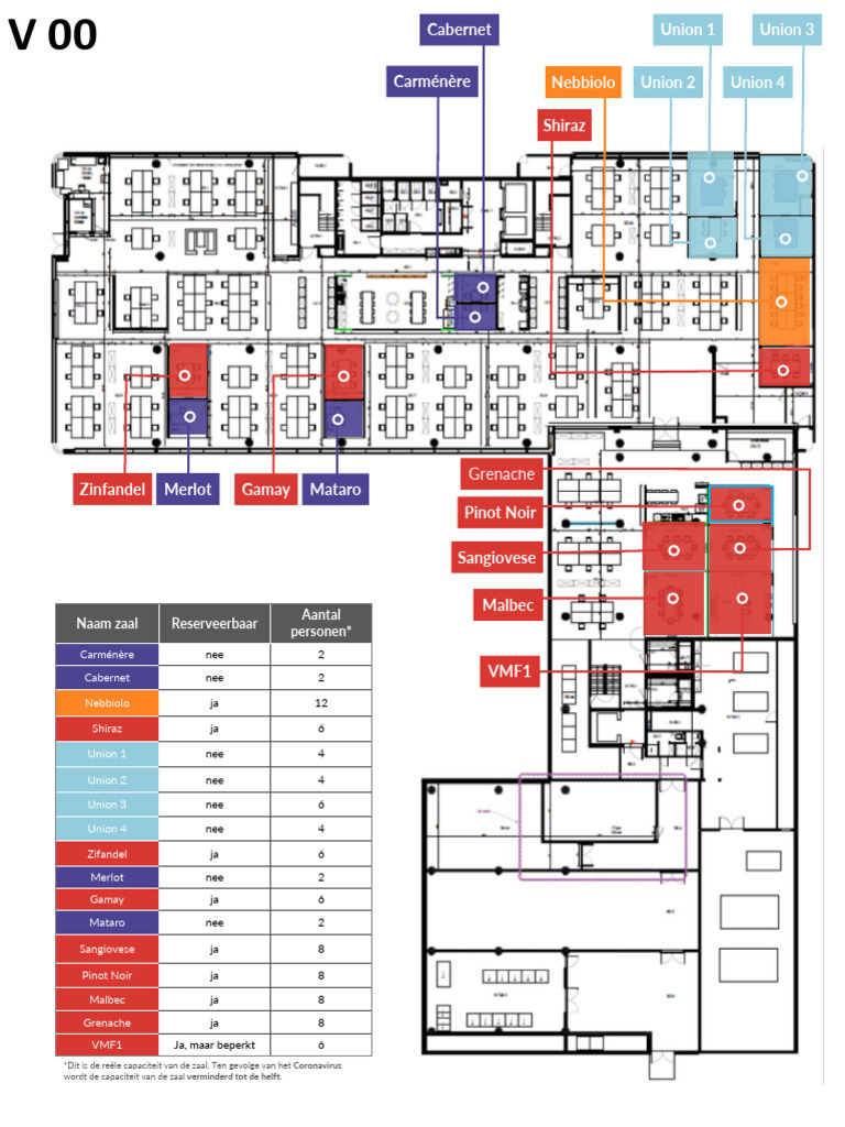 Info - Vergaderzalen Kobbegem Grondplan | PDF