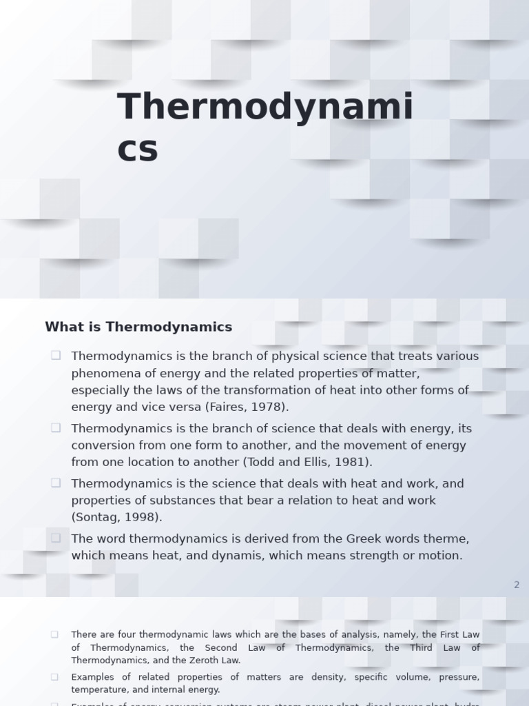 thermo | PDF