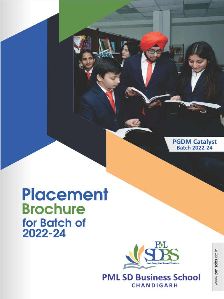 Placement Brochure PGDM 2022 24 | PDF