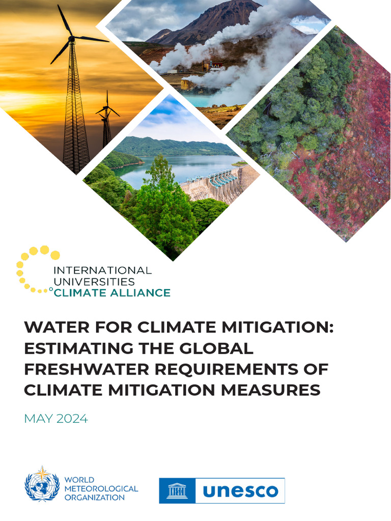 Water For Climate Mitigation: Estimating The Global Freshwater Requirements of Climate ...