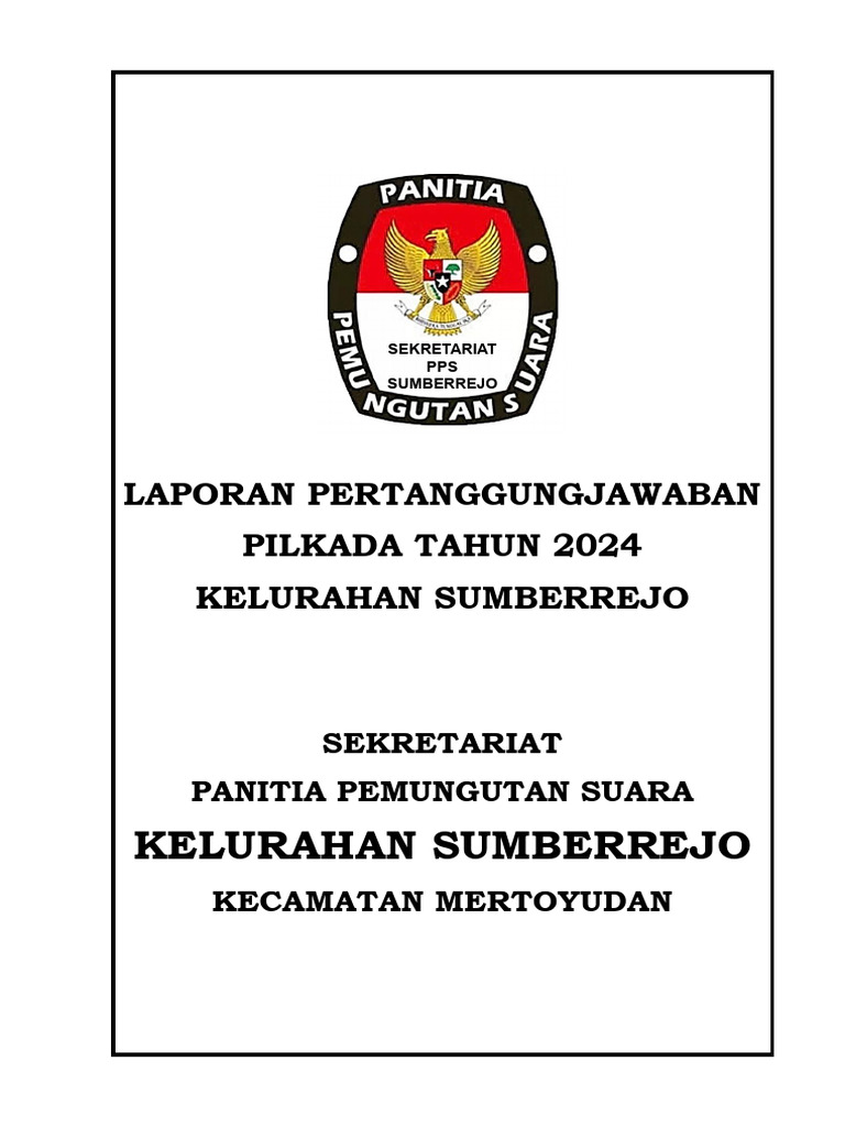 Cover Ceklist BKU Pajak Penerimaan SPTJB | PDF