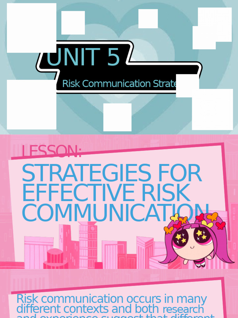 UNIT-5 | PDF | Risk | Communication