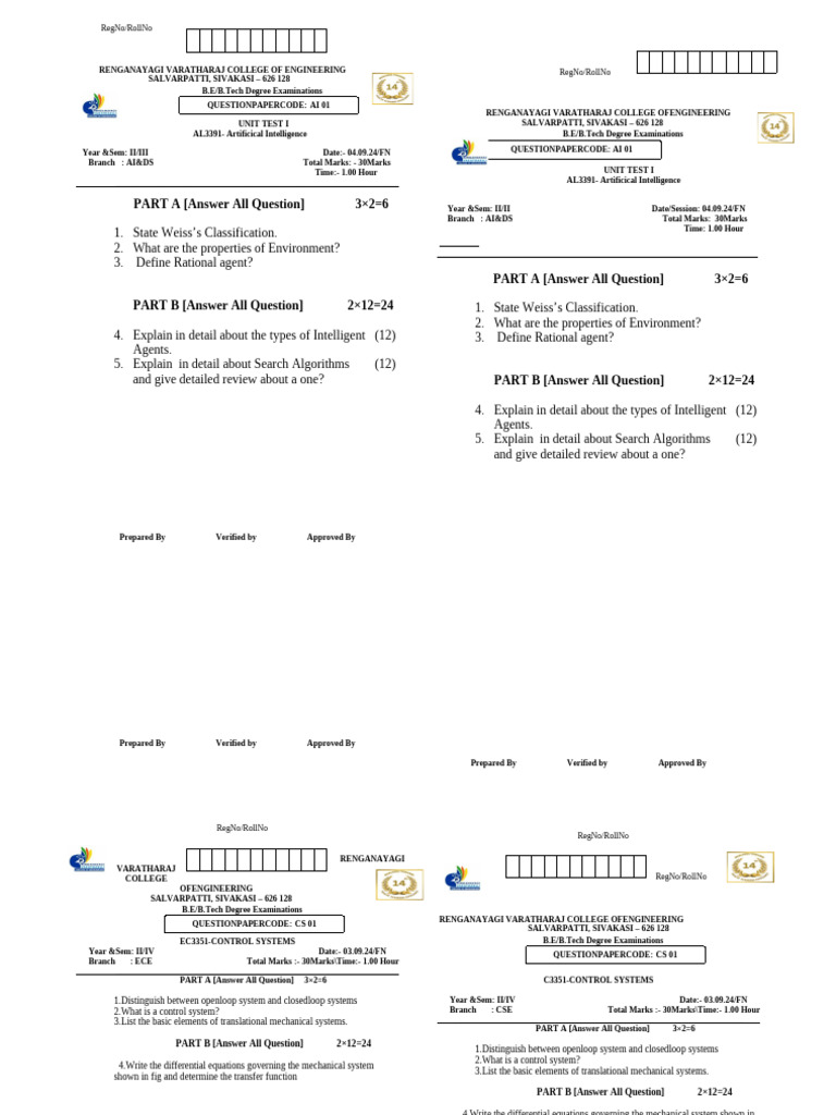 Dpco Unit Test Question | PDF