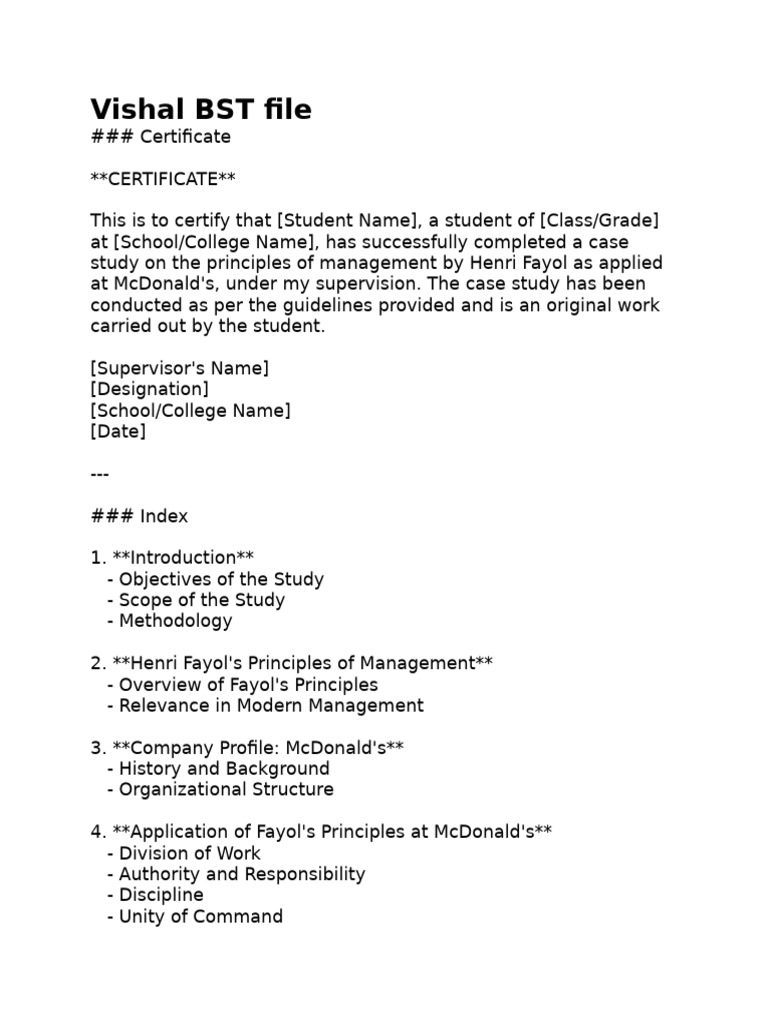 Vishal BST File | PDF