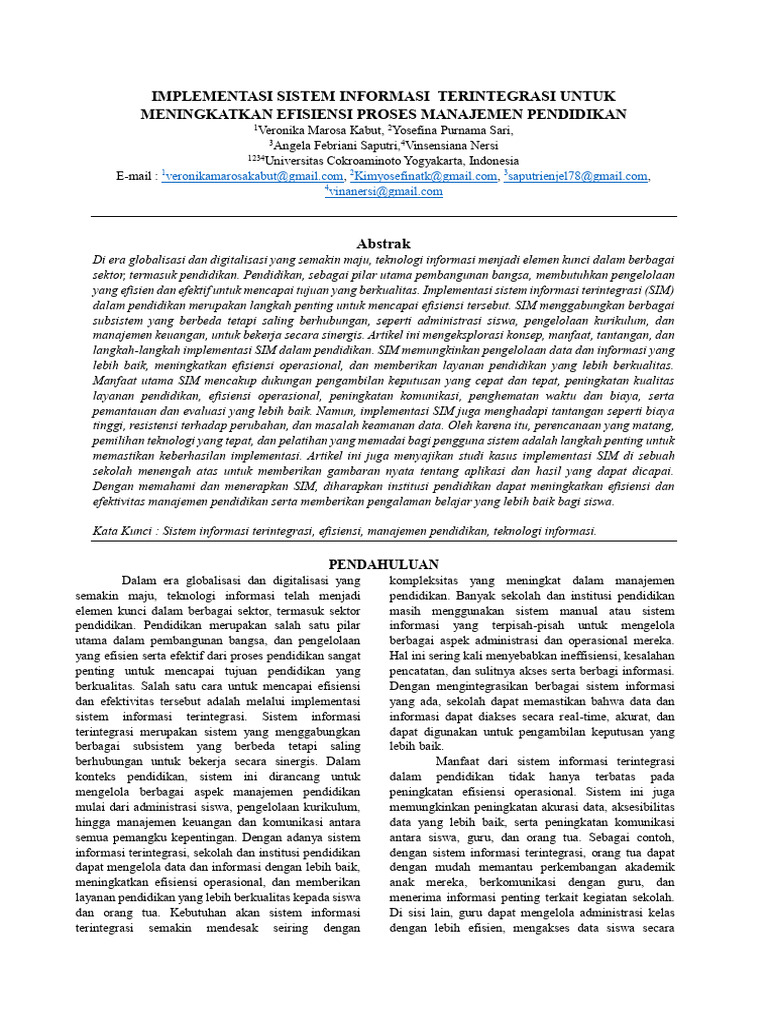 Jurnal Bu Eko Kelompok 1 | PDF