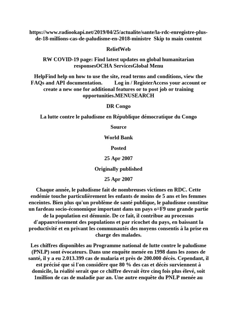 Page de Garde TFC Paccy | PDF