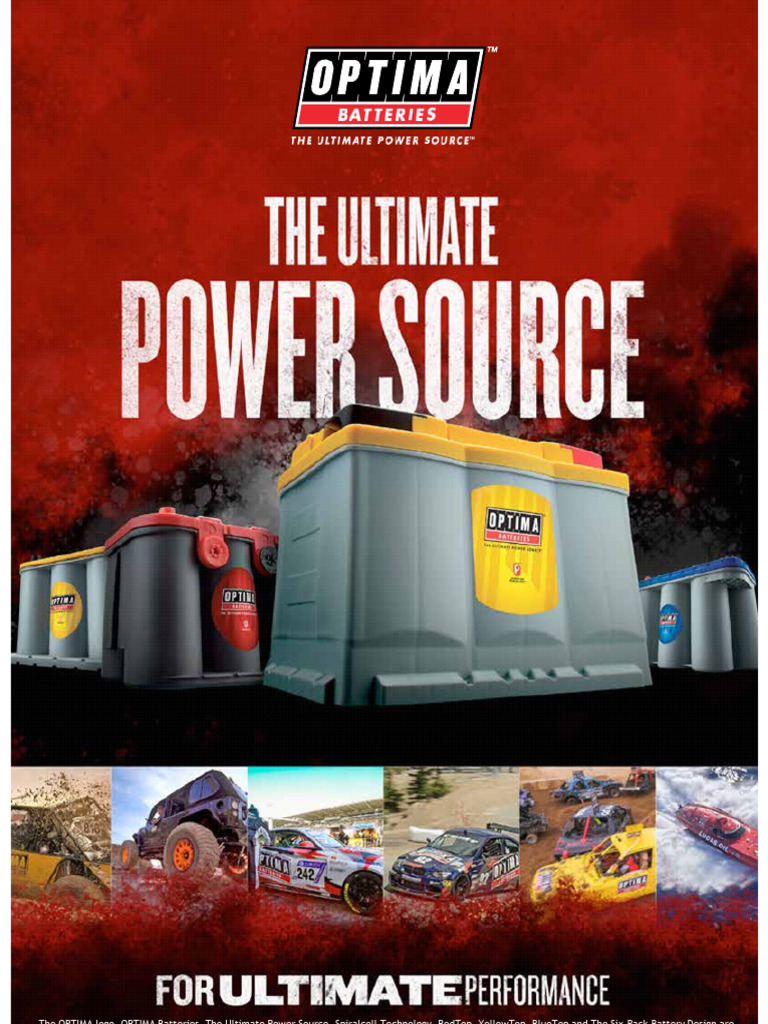 Thuyết minh bình đIện Optima | PDF