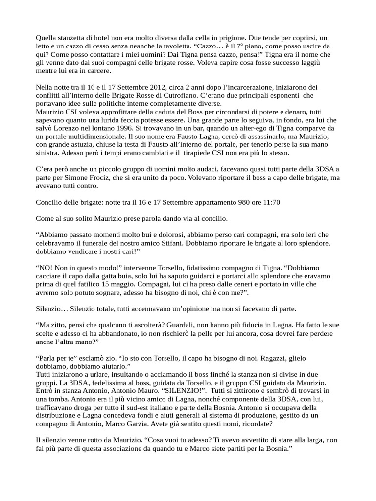 Capitolo 3 Tigna | PDF