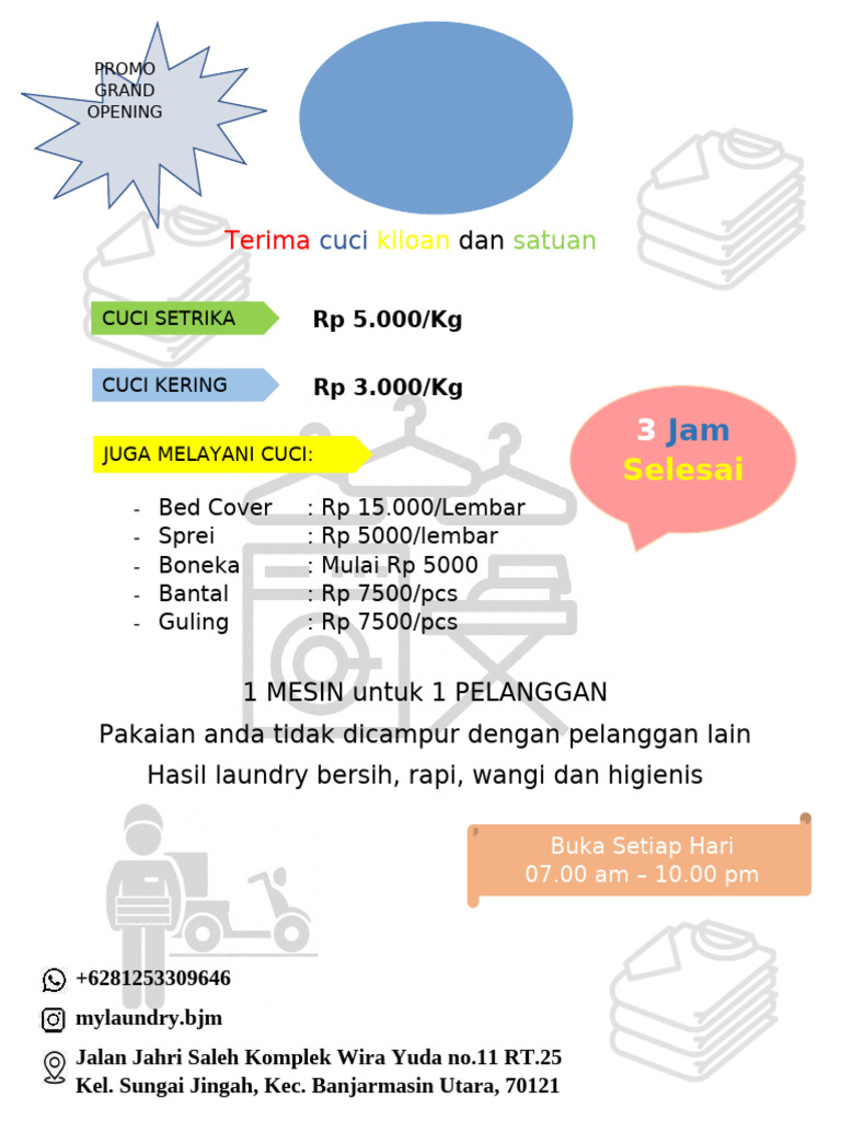 Brosur My Laundry | PDF