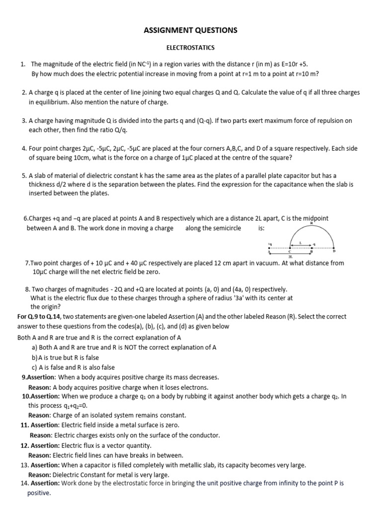 Class 12th Assignment Ch 1 2 3 | PDF