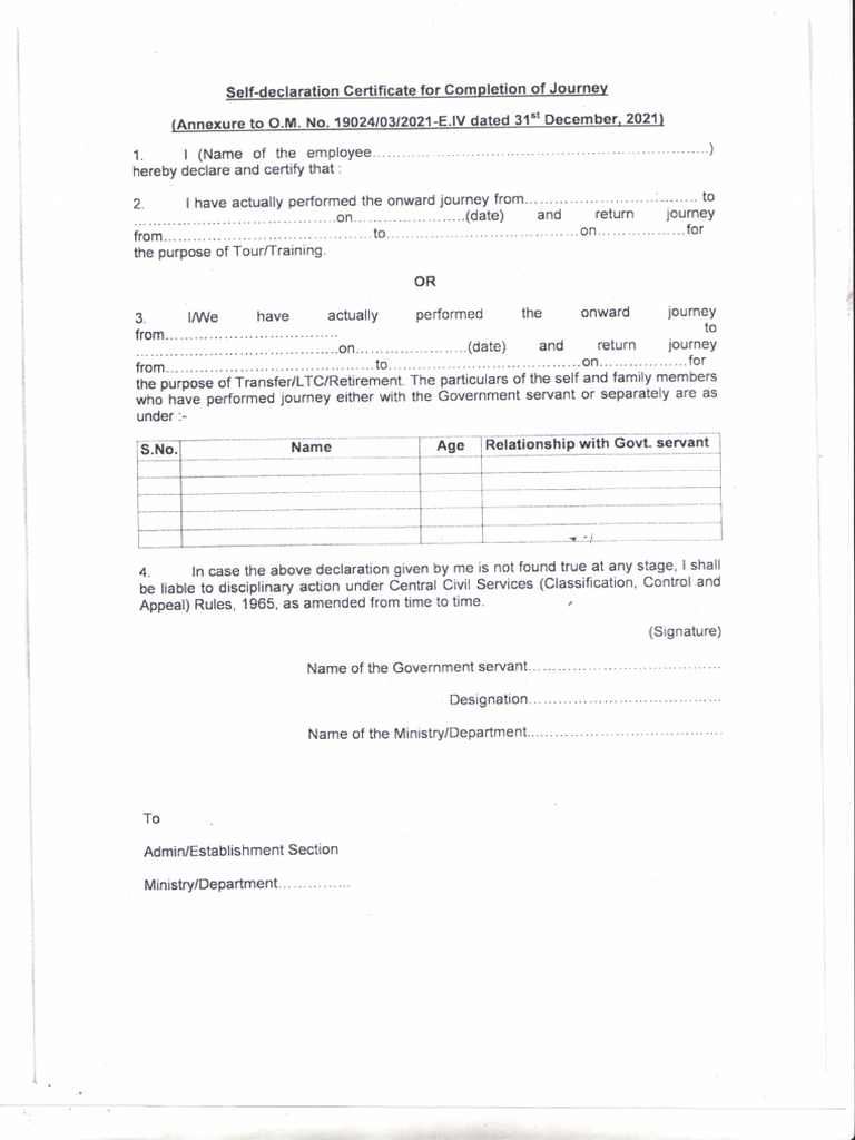 Certificate of Completion of Journey | PDF