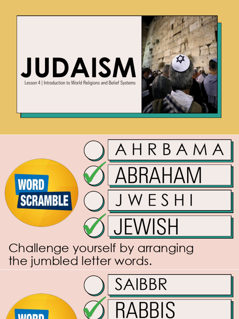 JUDAISM | PDF
