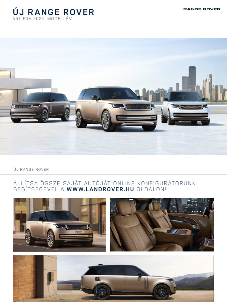 Range Rover 24MY PDF Arlista V1 | PDF