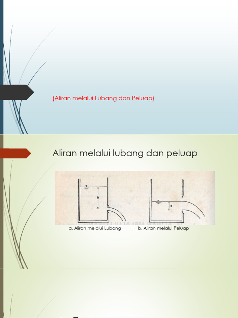Presentasi 5, Mekanika Fluida, Pengukuran Aliran | PDF