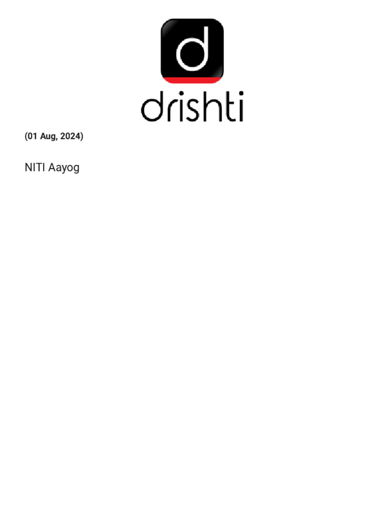 1 August Marked Drishti | PDF