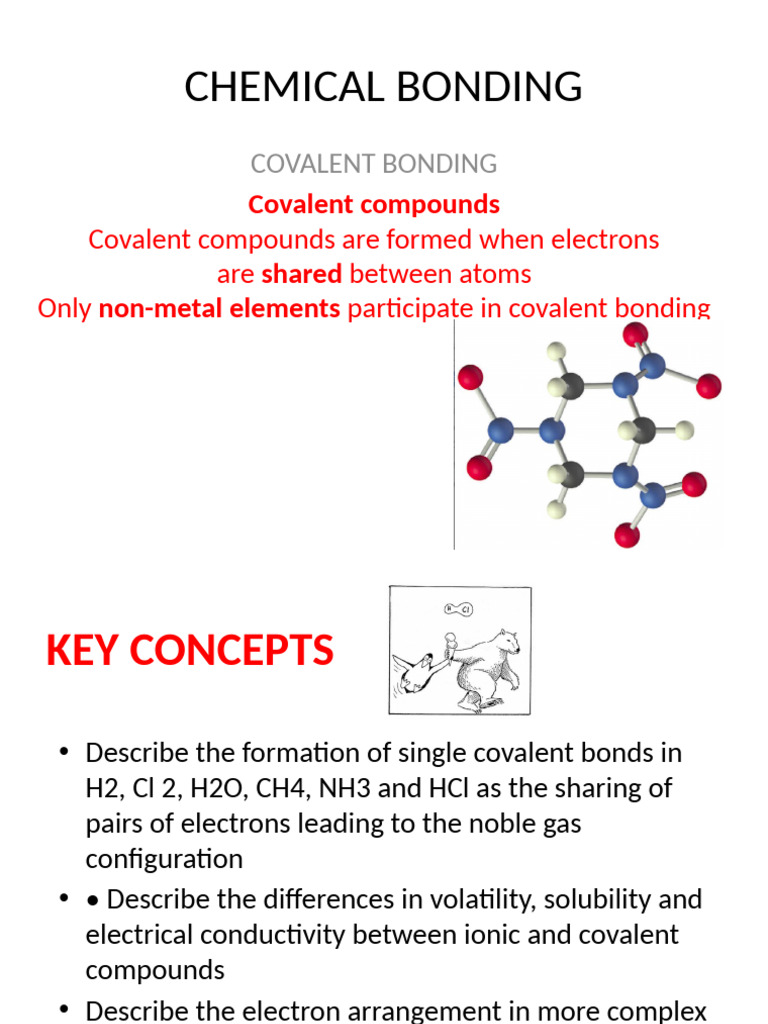 Grade8 Covalent Bonding | PDF