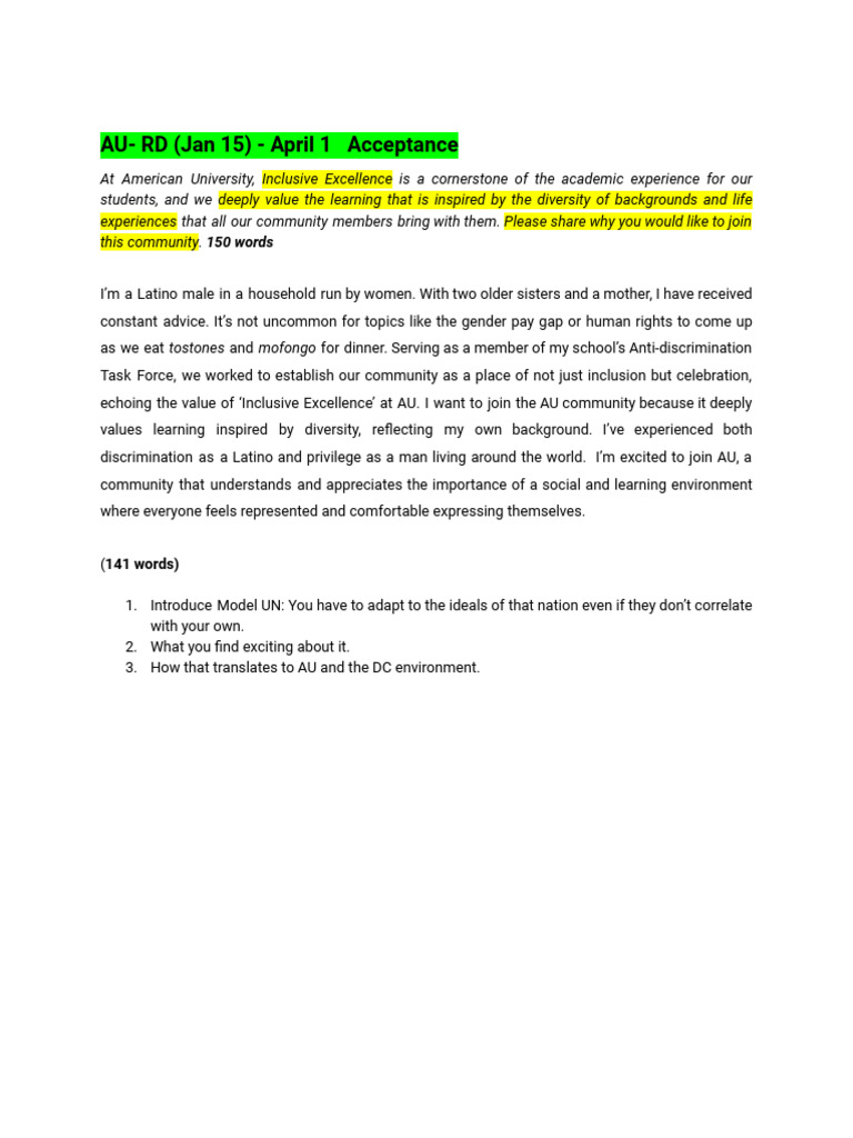 Nicolas Mendez - Supplementals | PDF