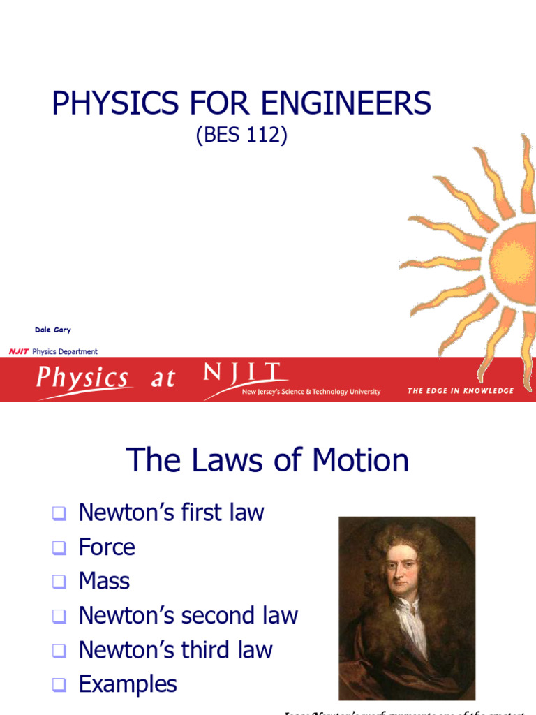 Lesson - 4 - Newton S Law of Motion | PDF
