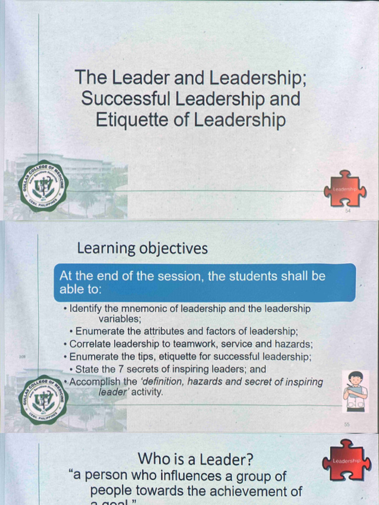 Success of Leadership | PDF