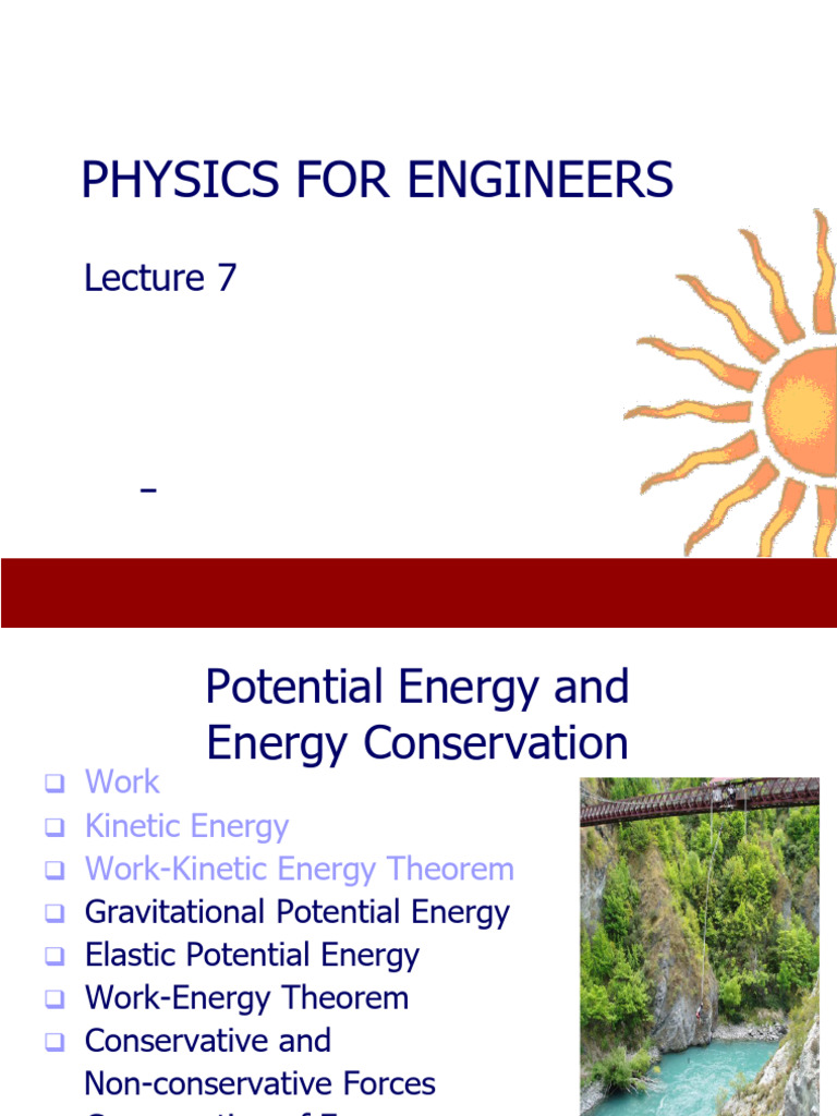 Lesson 7 Potential Energy and Energy Conservation | PDF