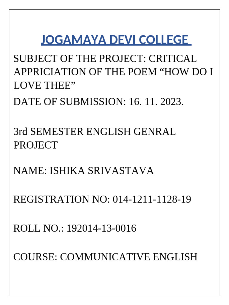 Ishika Project | PDF