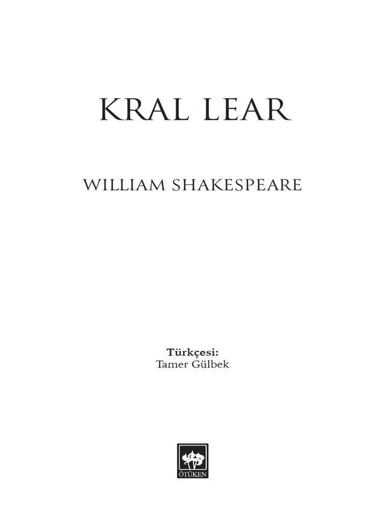 Kral Lear 1681994602 | PDF