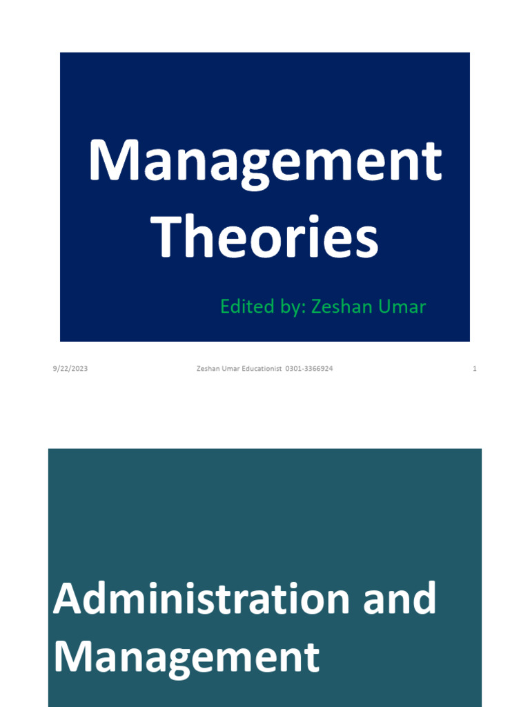 Management Complete Notes | PDF
