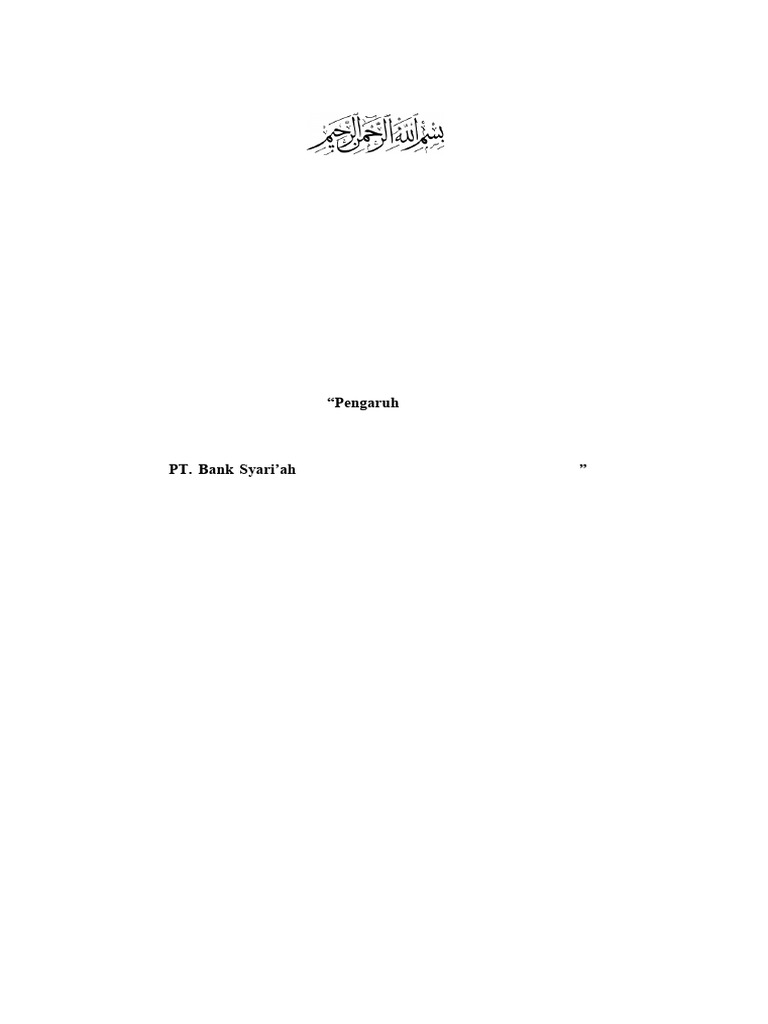 Kata Pengantar, Daftar Isi, Outline Skripsi Dedi Aja | PDF