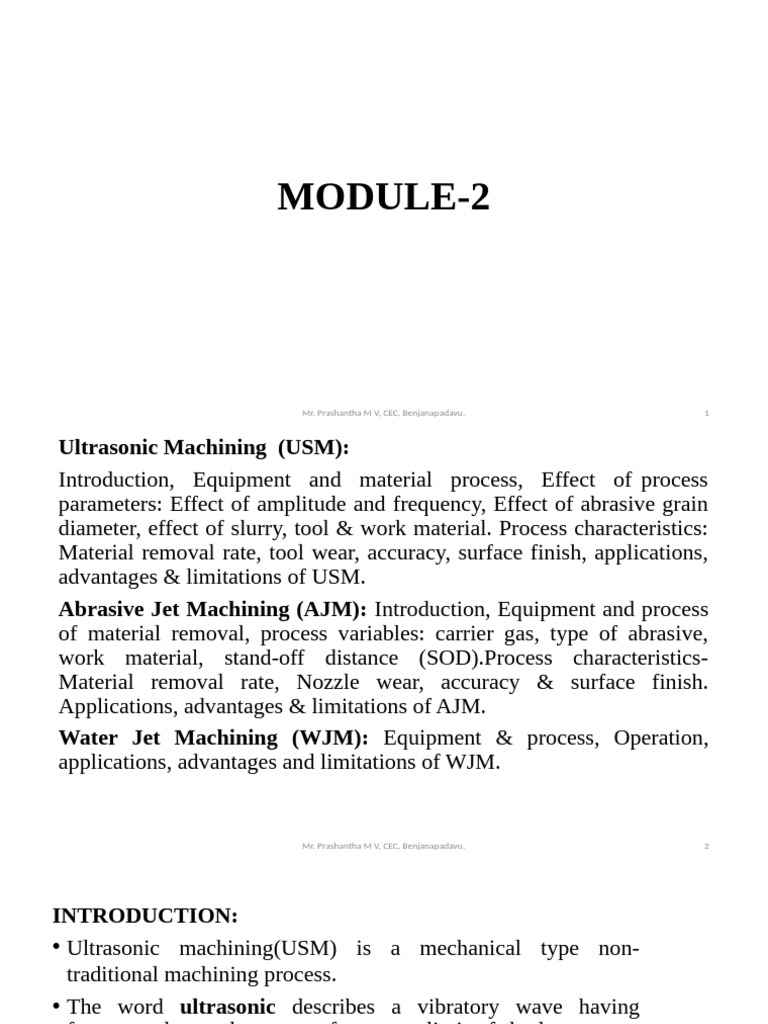 NTM-2nd MODULE | PDF