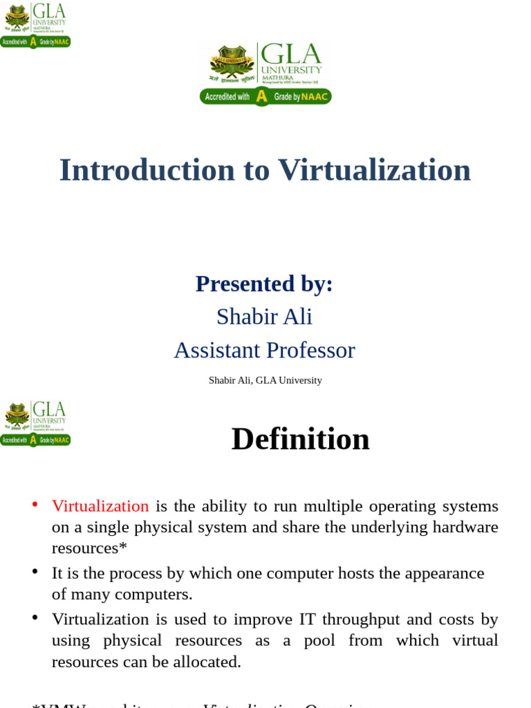 Virtualization Updated | PDF