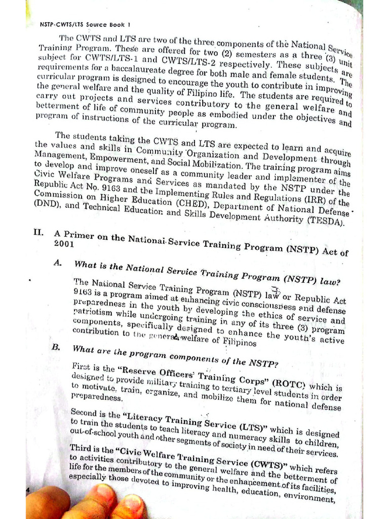 NSTP-LTS1 Module | PDF