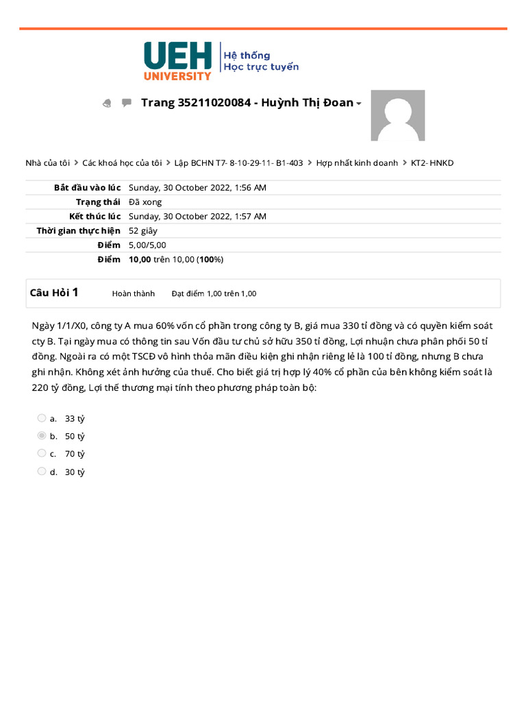 KT2 - HNKD - Xem L I Bài Làm | PDF