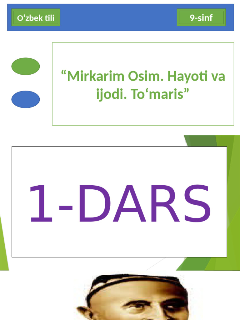 Dars Ishlanma Namuna | PDF