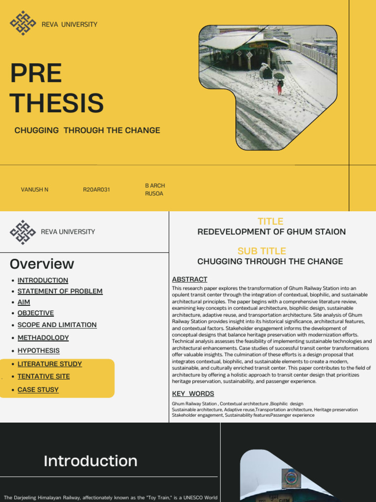 Green Modern Thesis Defense Presentation | PDF