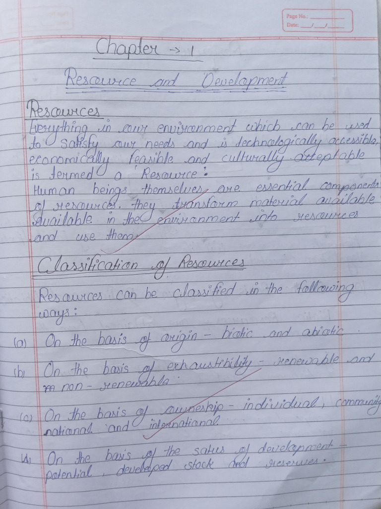 Class 10 Geography Chapter 1st Notes | PDF