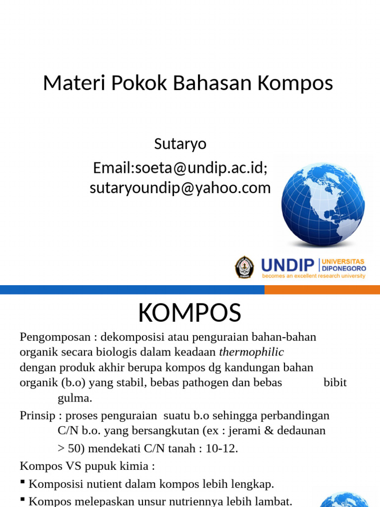 Materi Kompos | PDF