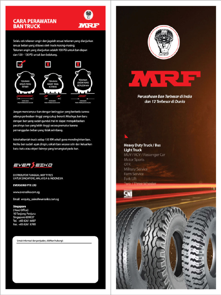 MRF Truck Leaflet | PDF