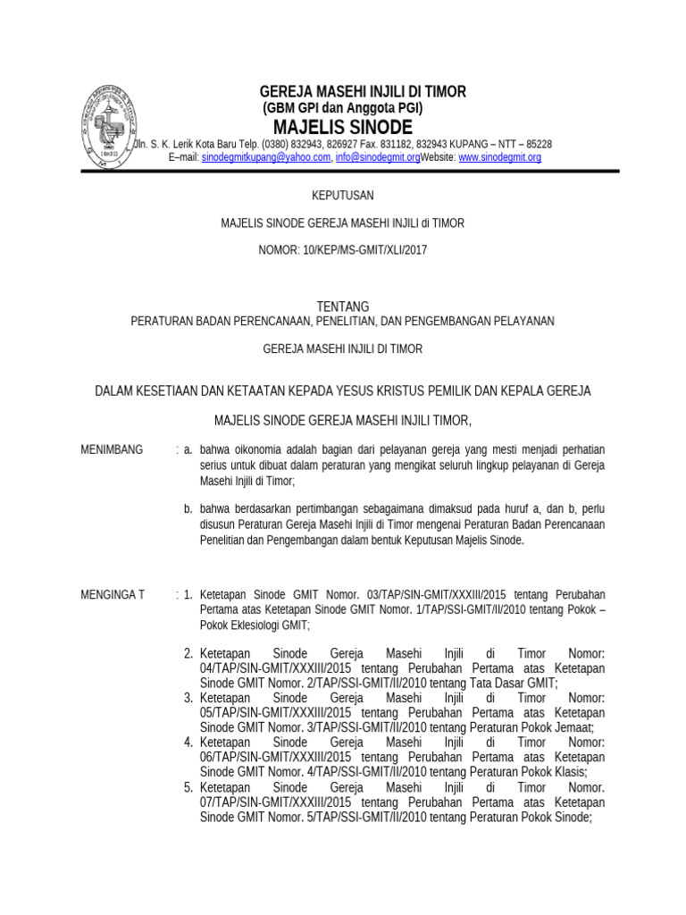 2.kep M-Gmit 40 No 10 Tahun 2017 Tentang Peraturan BPPPP | PDF