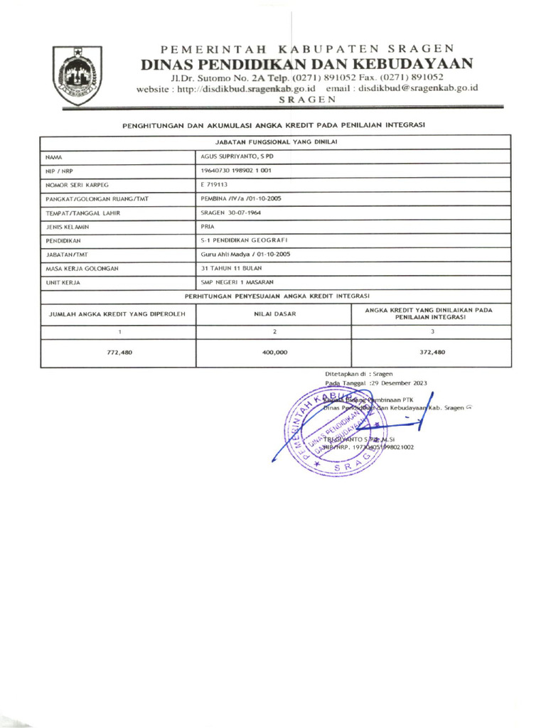 Agus Supriyanto | PDF