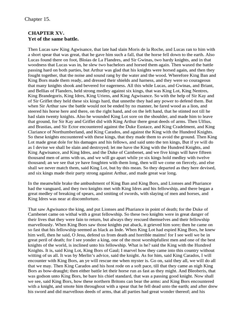 King Arthur. Book 1 | PDF