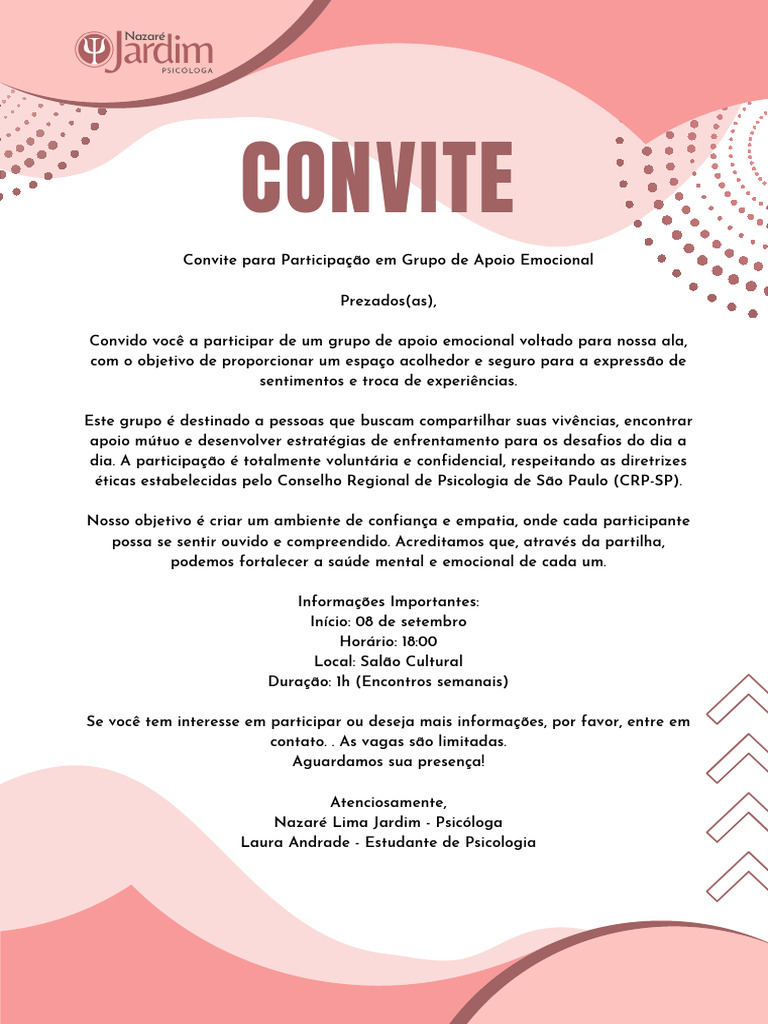 Convite | PDF