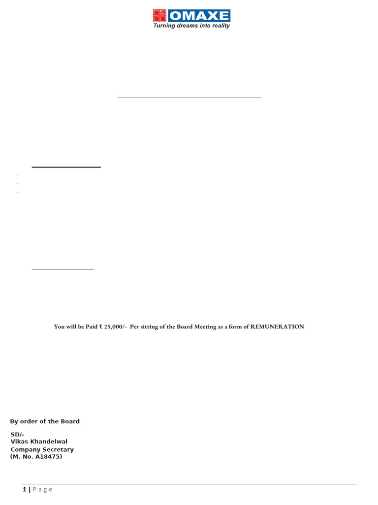 1 Updated Omaxe Ltd. 2024 | PDF