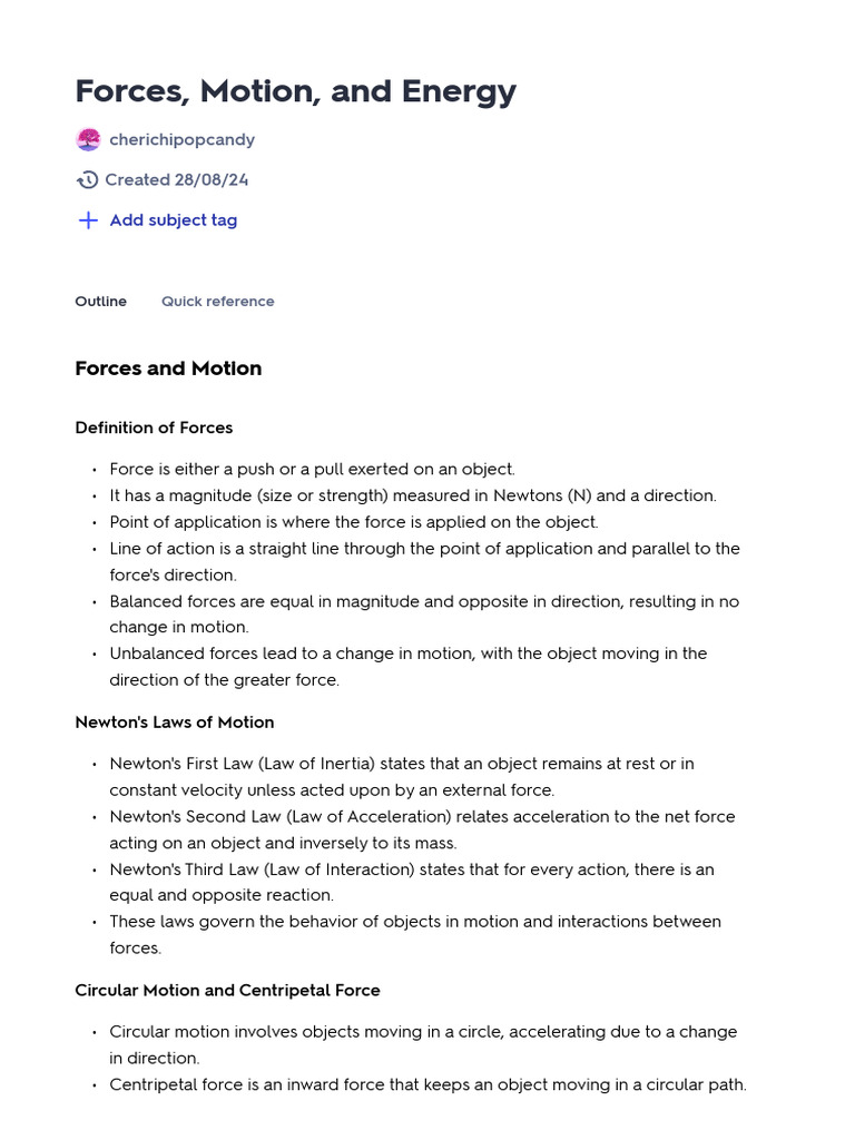 University Physics: Forces and Motion | PDF | Force | Acceleration