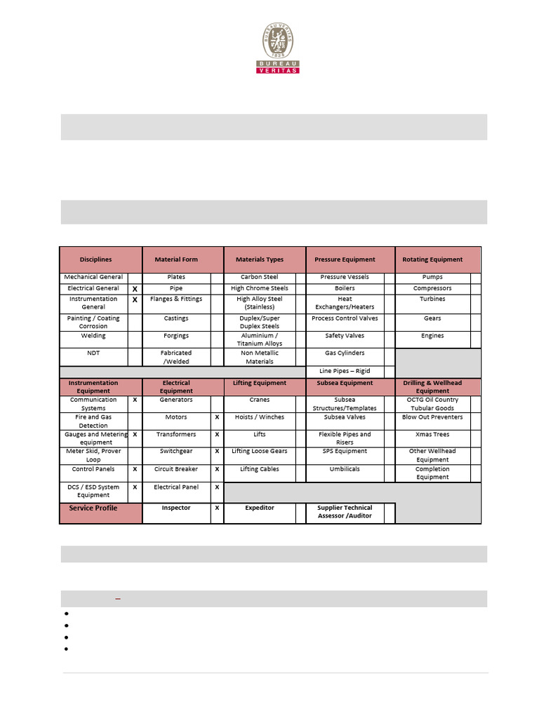 Eric Mary: Electrical & Instrumentation Inspector CV | PDF | Pipe (Fluid Conveyance ...