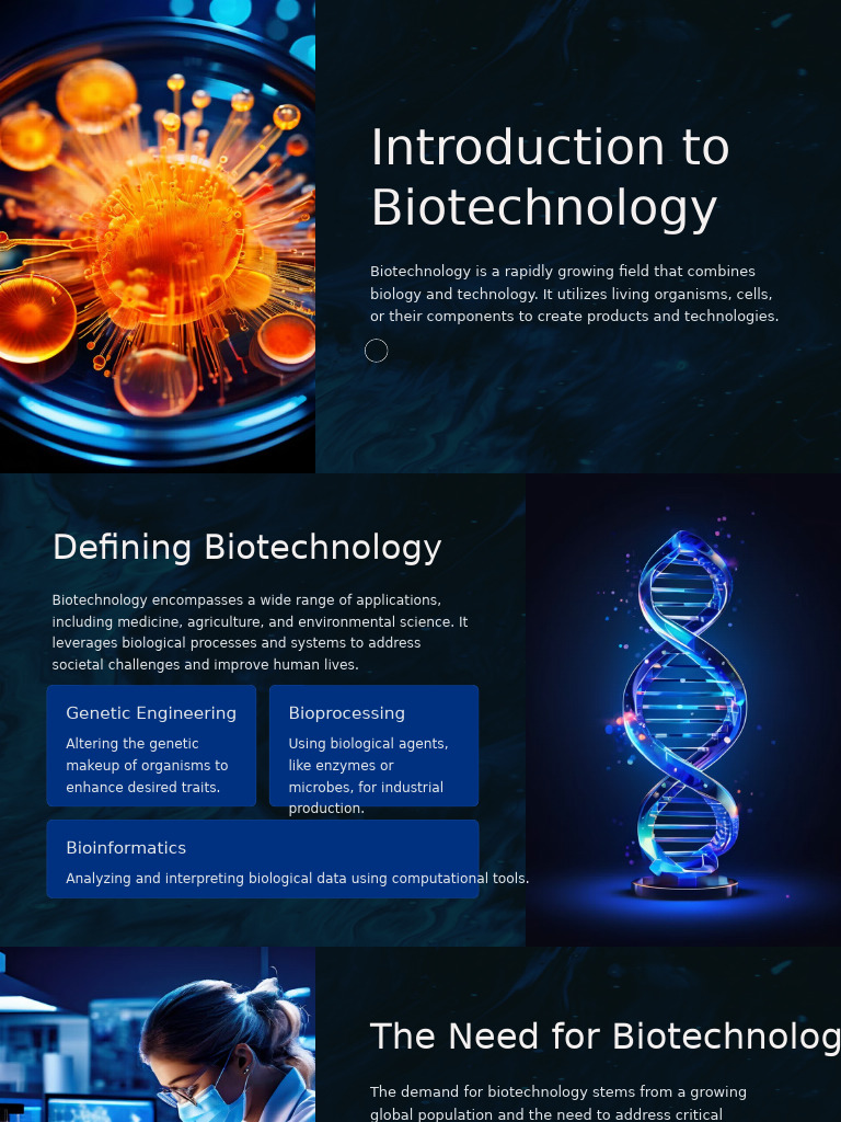 Introduction To Biotechnology | PDF