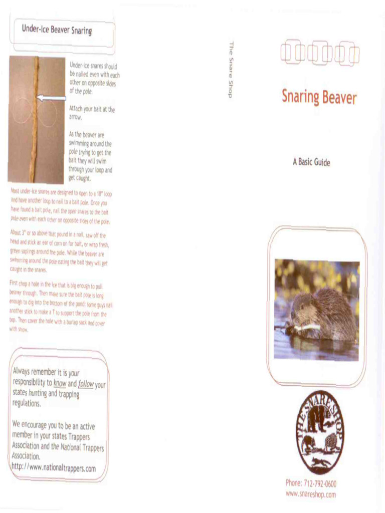 044 SnaringGuide-Beaver | PDF